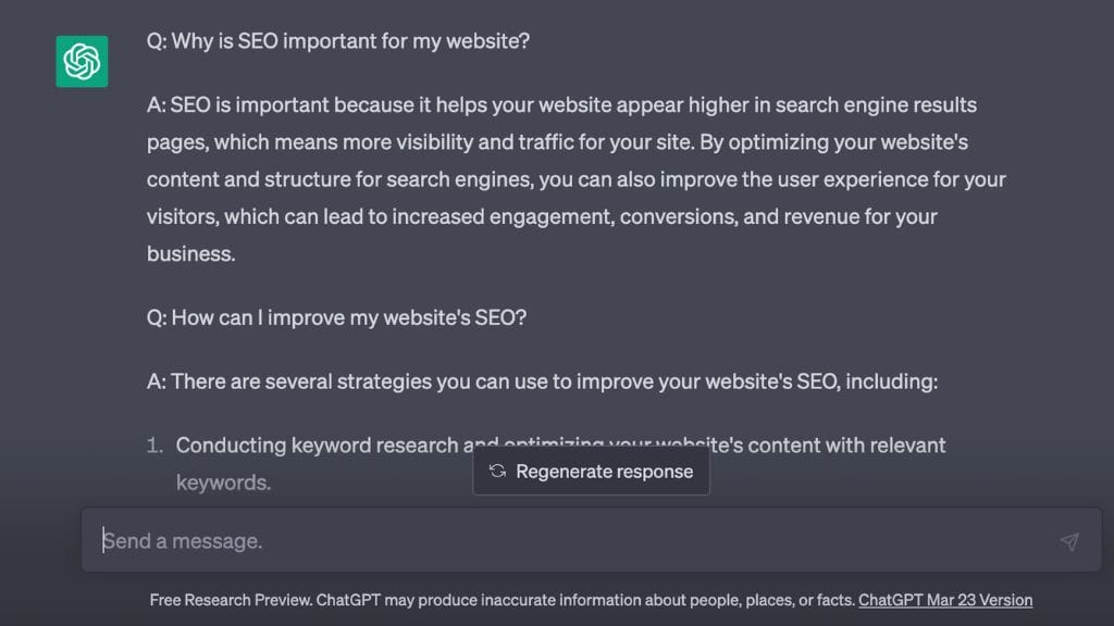 How to Use ChatGPT for SEO: A Comprehensive Guide